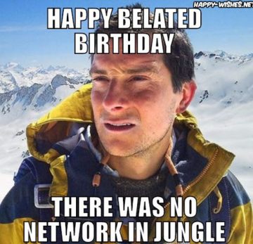 50+ Funny Happy Belated Birthday Memes for When You Just Forgot