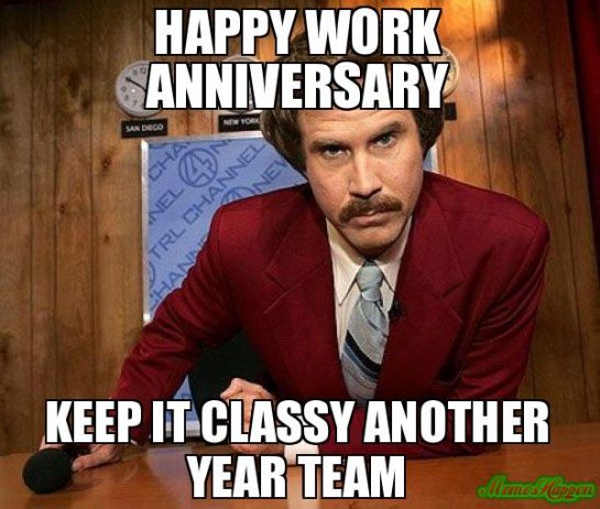50+ Hilarious Work Anniversary Memes to Celebrate Your Career